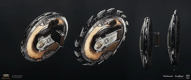 DOOM: THE DARK AGES - SLAYER SHIELD-花瓣网