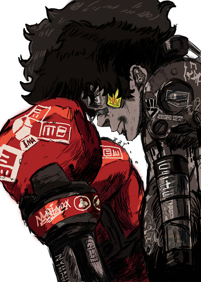 板绘 Megalo box