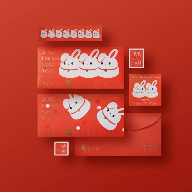 card cny graphic design ILLUSTRATION new year Packaging Red Packet 利是封 ...