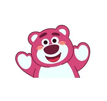 卡通草莓熊-花瓣网