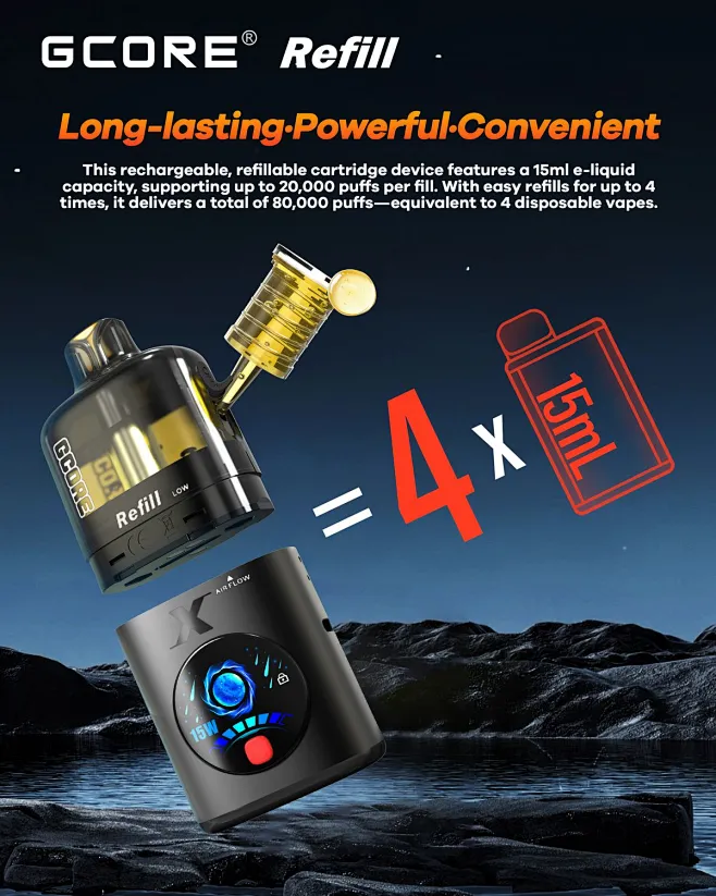 Choose your vibe! Would you go for the convenience of 4 disposable e ...