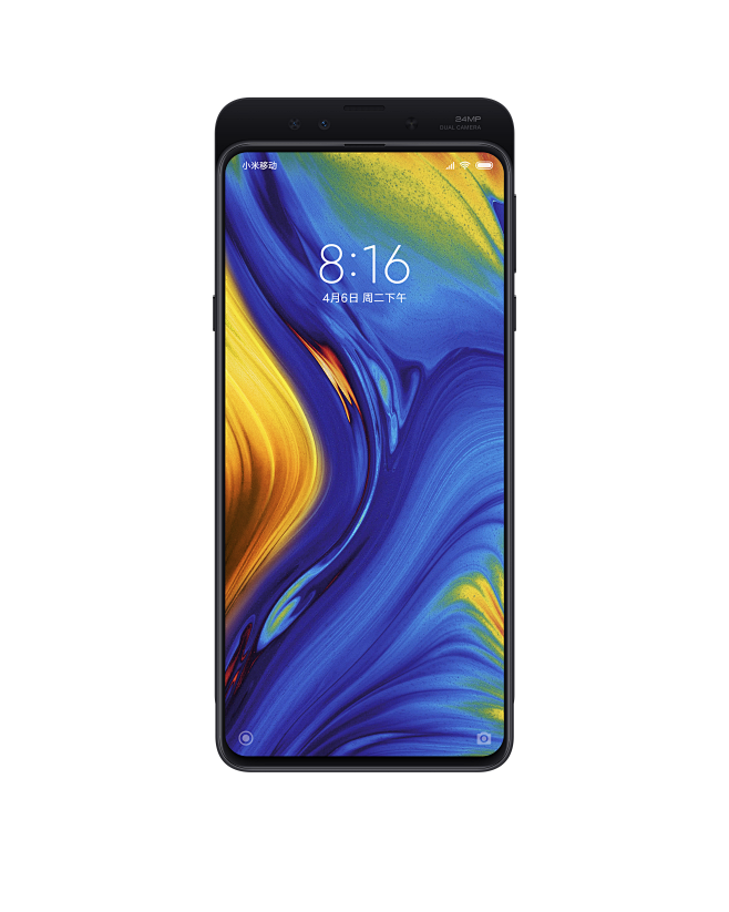 小米MIX3-黑-正面