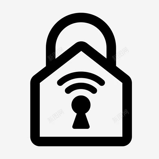 家庭安全锁振荡最新技术图标 标识 标志 UI图标 设计图片 免费下载 页面网页 平面电商 创意素材-花瓣网