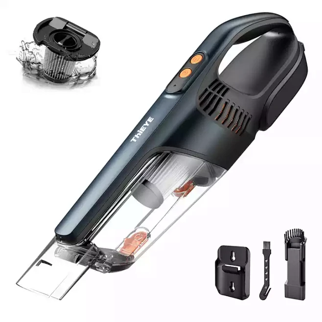 Thieye Handheld Car Vacuum Cleaner Portable Rechargeable Cordless Handy ...