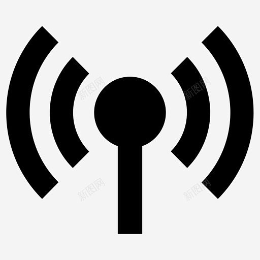 信号宽补充图标 频率 icon 标识 标志 UI图标 设计图片 免费下载 页面网页 平面电商 创意素材