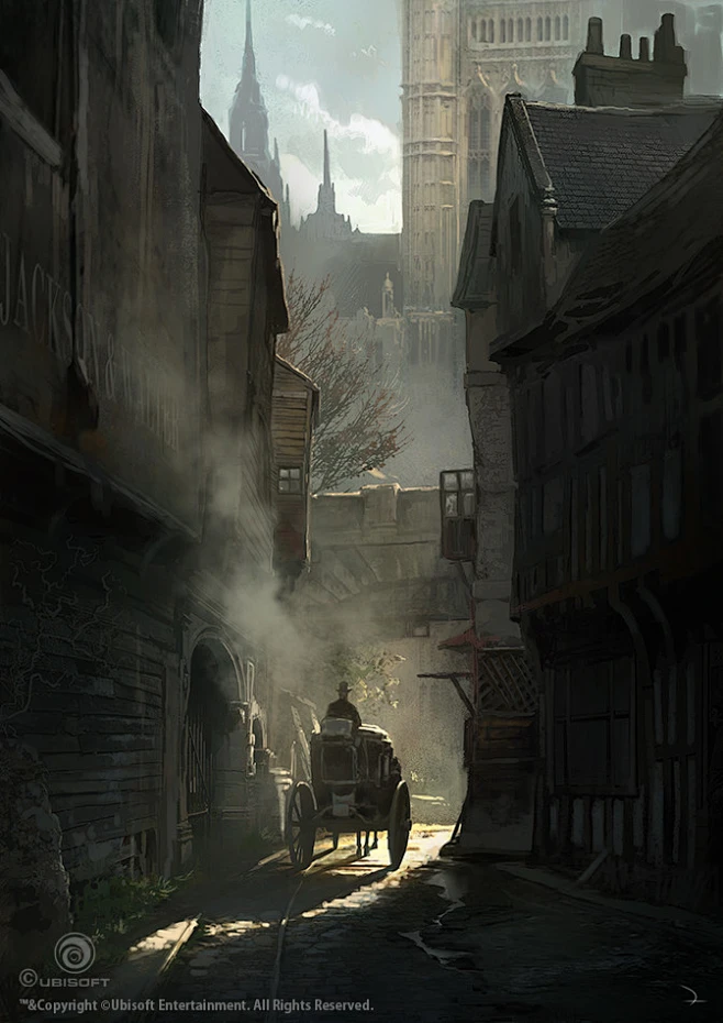 Assassin's Creed Syndicate Mood Artwork, Martin Deschambault : 2 years ...