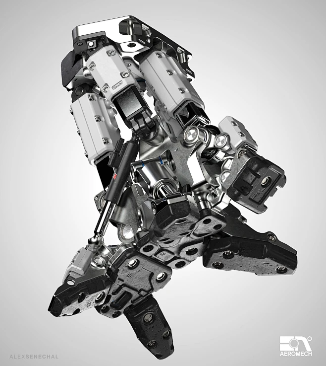 AEROMECH - YGARI - Modular Mech Foot , Alex Senechal : Modular Foot ...