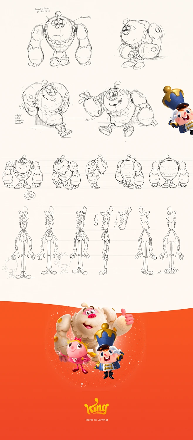 Candy Crush Friends Character VizDev : The last project I was on before ...