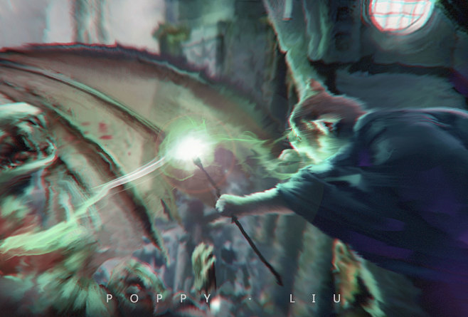 波比照片改原画cos伏地魔