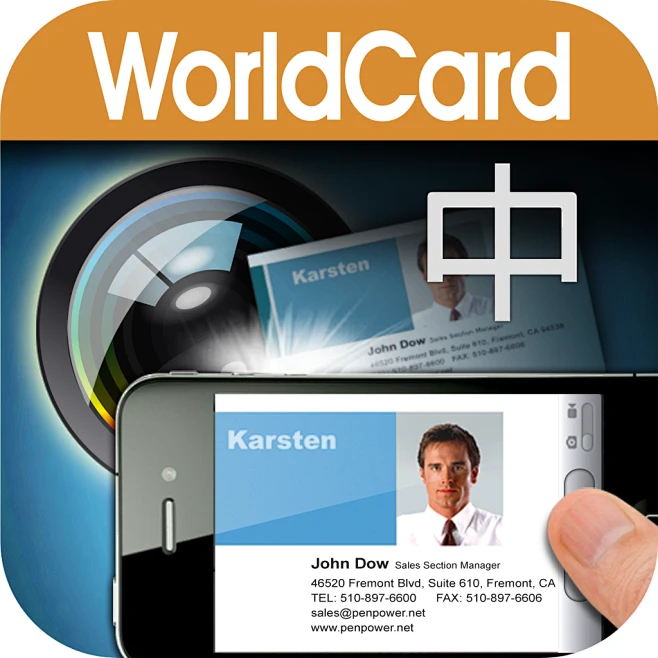 WorldCard Mobile - 蒙恬名片王(中日韓英名片辨識系統)-花瓣网