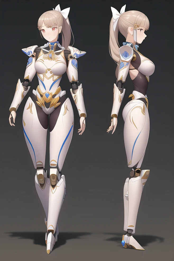 【约稿】机甲女战士设计-角色生成-AI生成-微元素 - Element3ds.com!-花瓣网