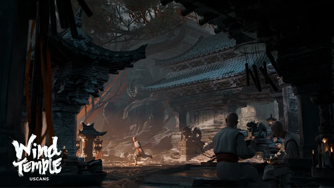 Wind Temple concept 2-花瓣网