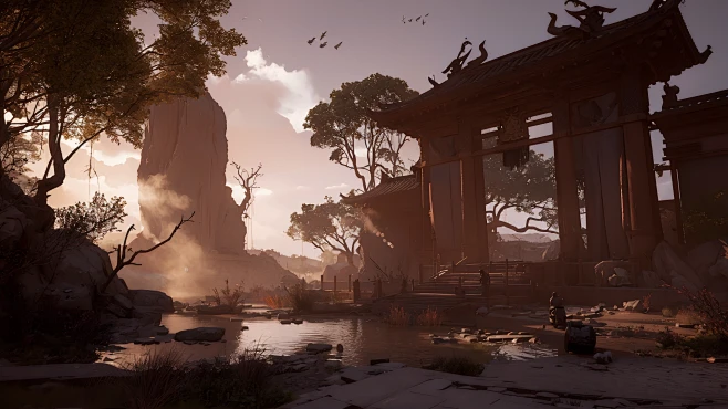 黑神话场景-hzj(26)-花瓣网