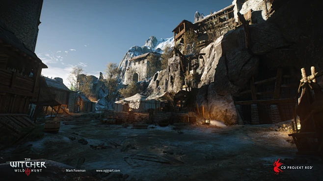 The Witcher 3: Wild Hunt, Mark Foreman : Some screenshots of my work on ...