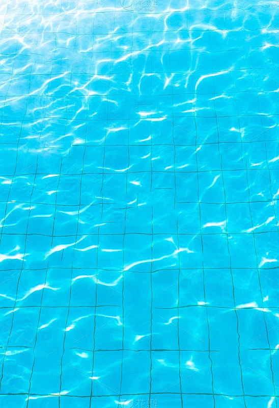 水波纹泳池背景-花瓣网
