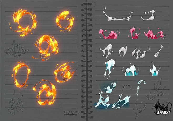 2D Fx Practice 2023-花瓣网