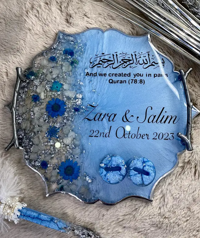 Photo shared by Zeba Art- Resin Art on October 23, 2023 tagging ...