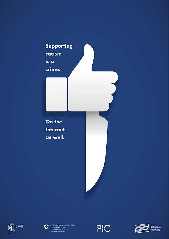 Stop exclusion - Supporting racism is a crime even on the internet ...