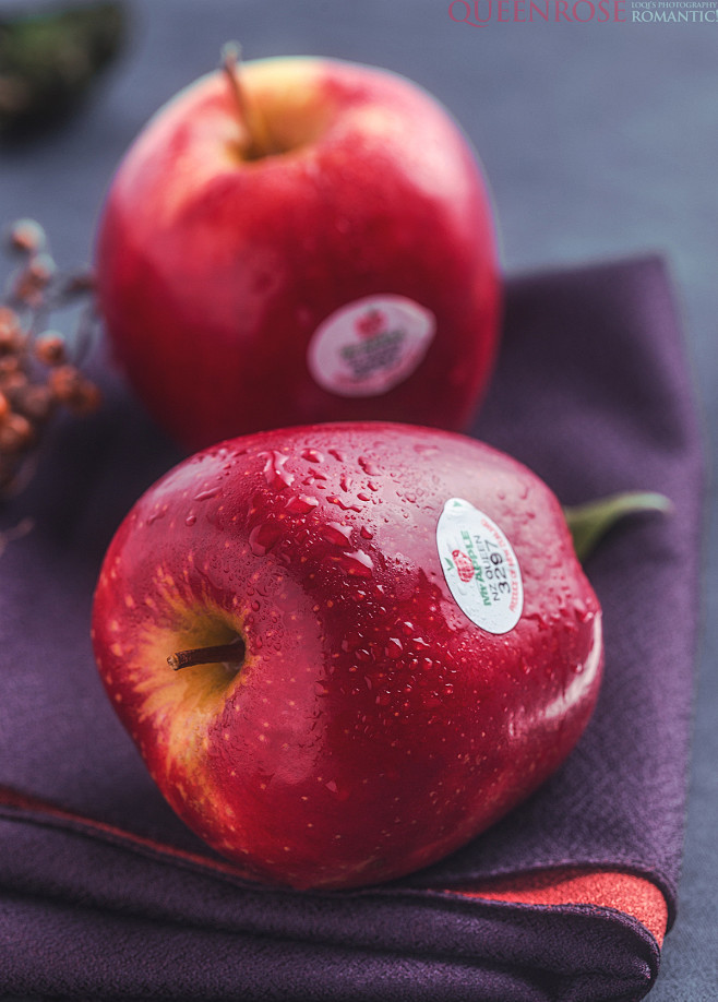 queen rose apple from NewZealand#水果##苹果##Loqi摄影#