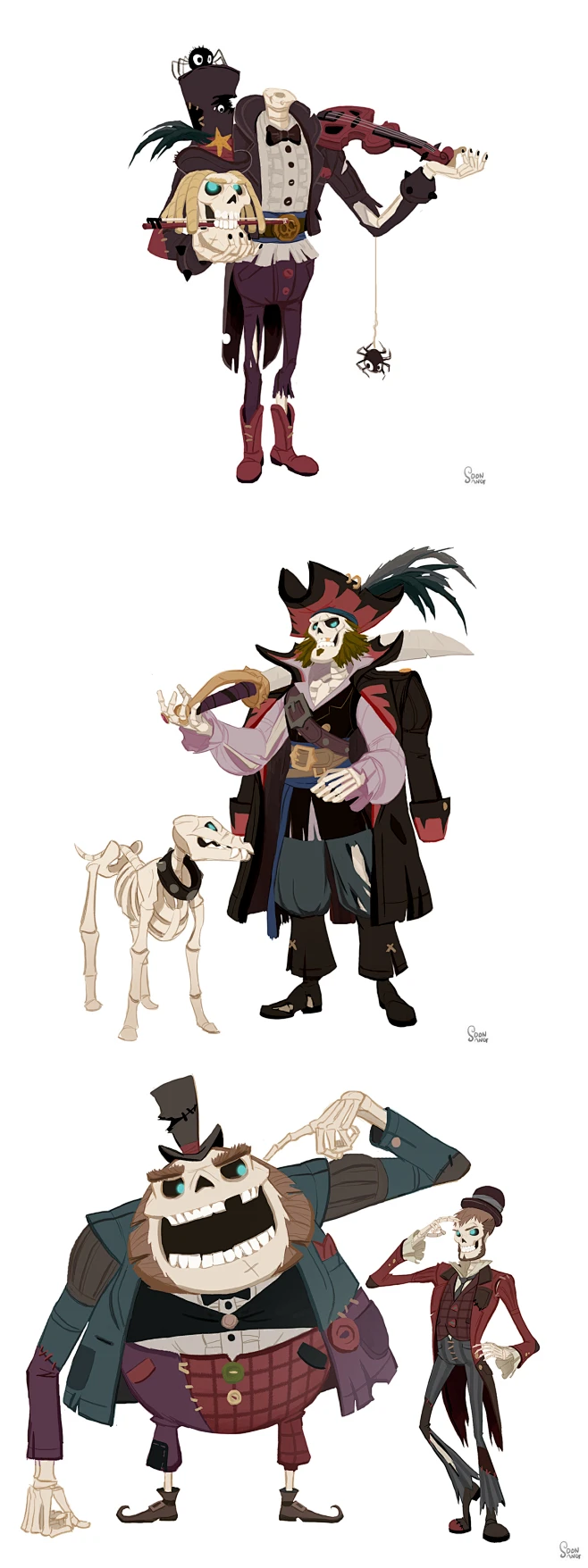 Top Creative Work On Behance 手绘海报 “小董视觉转载采集QQ：944038284 作者源于网络” 插画海报 CG插画banner 动漫卡通 素描绘画 速写人物 色 ...