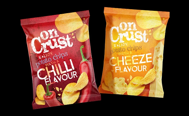 Brand Design branding chips Logo Design Mockup packaging design potato ...