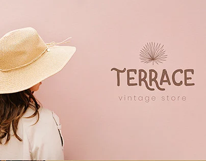 Logo- Terrace Vintage store-花瓣网
