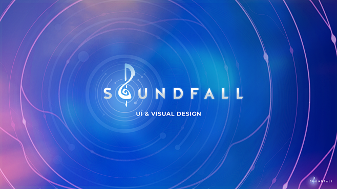 Soundfall UI Visual Design