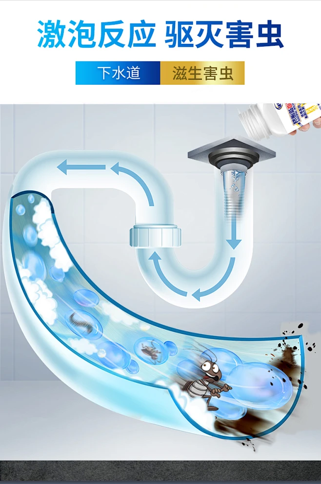 老管家下水道疏通剂268g厨房管道疏通剂浴室通马桶通下水道帮手-天猫超市-天猫Tmall.com-上天猫，就购了-理想生活上天猫-花瓣网