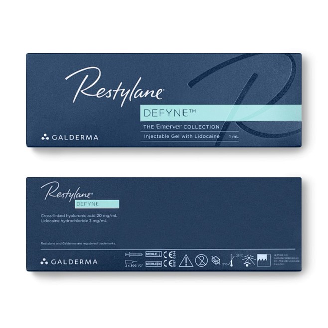 瑞蓝定采DEFYNE玻尿酸 OBT动态技术 海外版 高德美集团瑞典瑞蓝 国内已经获批即将上市 台湾女神动态玻尿酸 女神针