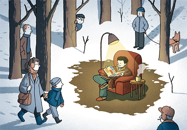 Winter holidays : My winter holidays greetings.-花瓣网