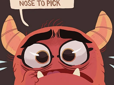 Nose-monster-花瓣网