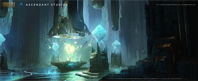 War room table-花瓣网