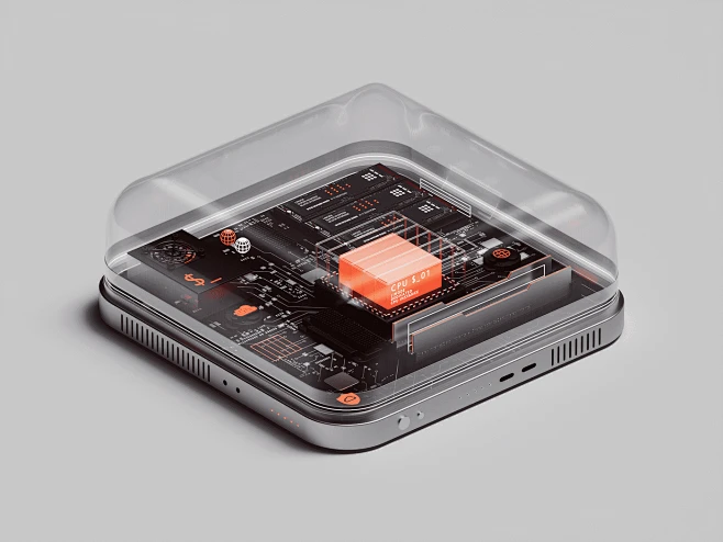 product industrial product design Render 3D tech Technology Pete (5)-花瓣网