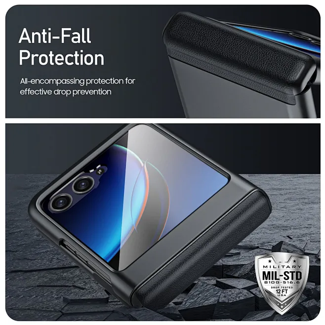 Amazon.com: BSNRM for Motorola Razr Plus 2023 case, Built-in Screen ...