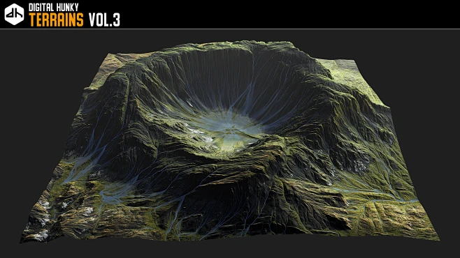 Terrains Vol.3, Andrew Averkin : Gaia pack comes with 5 HQ terrain ...