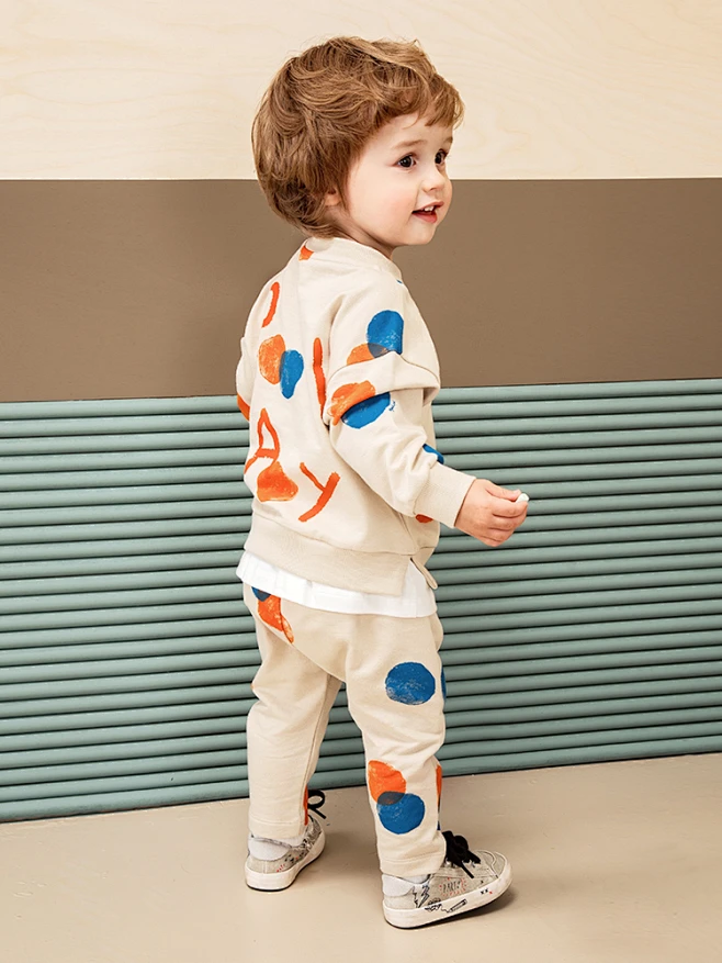 韩国碧菠萝Pimpollo童装20春款男幼童假两件韩版休闲纯棉卫衣套装-淘宝网-花瓣网