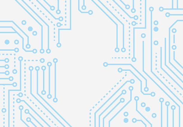 蓝色简约科技芯片纹路高清素材 圆环 曲线 电路 电路板 矢量科技纹路 矢量芯片纹路 科学 科技 科技感 科技纹路 科技造型 线段 芯片 芯片 ...