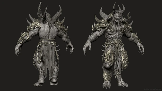 Bloodthirster - Realtime Character-花瓣网
