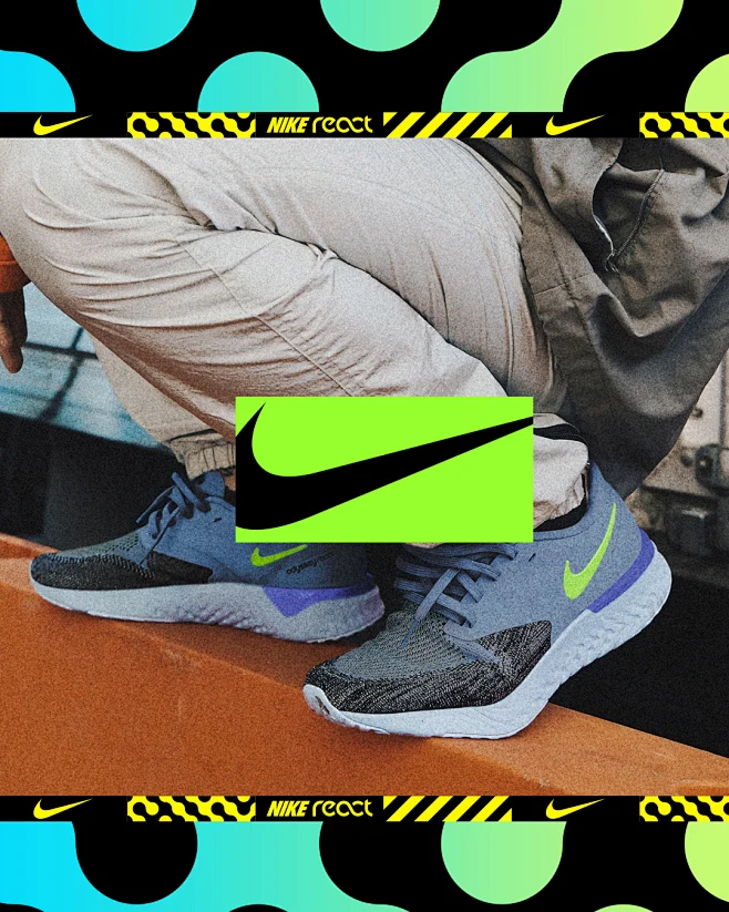 NIKE REACT - IG CAMPAIGN-花瓣网