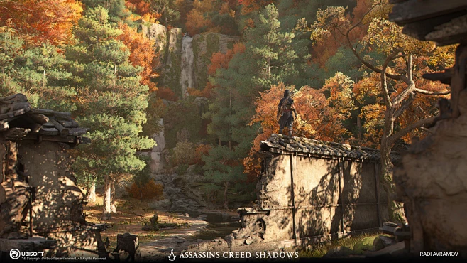 Assassin`s Creed Shadows - (5/5) Wakasa - Onyu Pass - Waterfalls-花瓣网