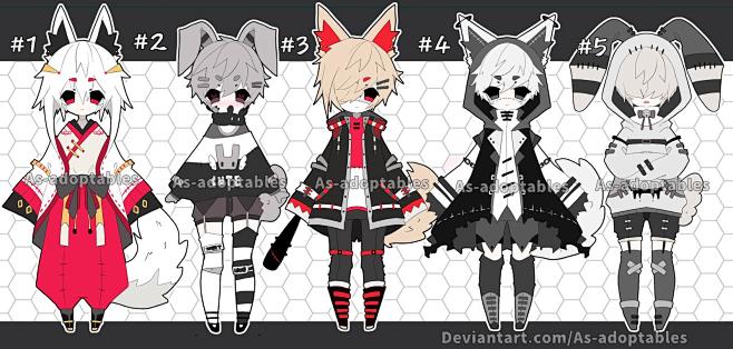 Kemonomimi adoptable batch closed