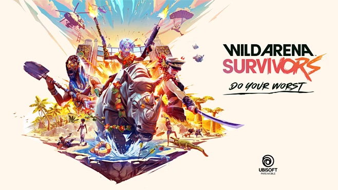 Ubisoft - Wild Arena Survivors - UI图片_P - 平面 海报 KV图片素材-花瓣网