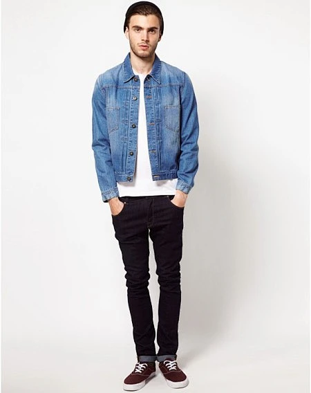 9.17 ASOS Denim 男士牛仔外套夹克 原创 设计 新款 2013 正品 代购 英国 - 想去-花瓣网