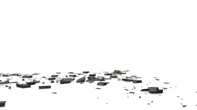 飞溅碎石悬浮石头假山岩石鹅卵石石块石免扣PNG免抠设计元素素材 -花瓣网