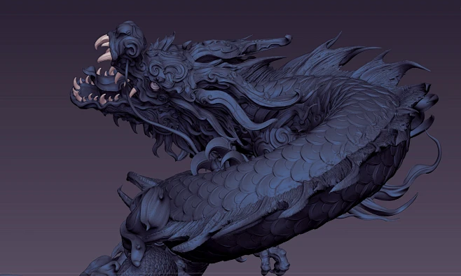 Dragon, Ming Gui Sun : Dragon by Ming Gui Sun on ArtStation.-花瓣网