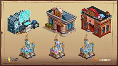 A-场景-建筑物件图片大全-A-场景-建筑物件高清好看的图片--花瓣霸气脆啵啵的画板