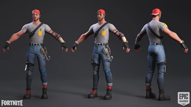 Fortnite : Guild, KEOS MASONS : Fortnite character Skin