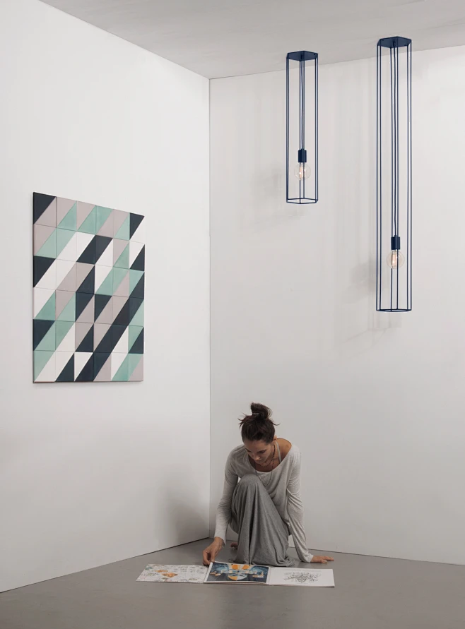 LINES Lamps : LINES - decorative pendant lights that create geometrical ...