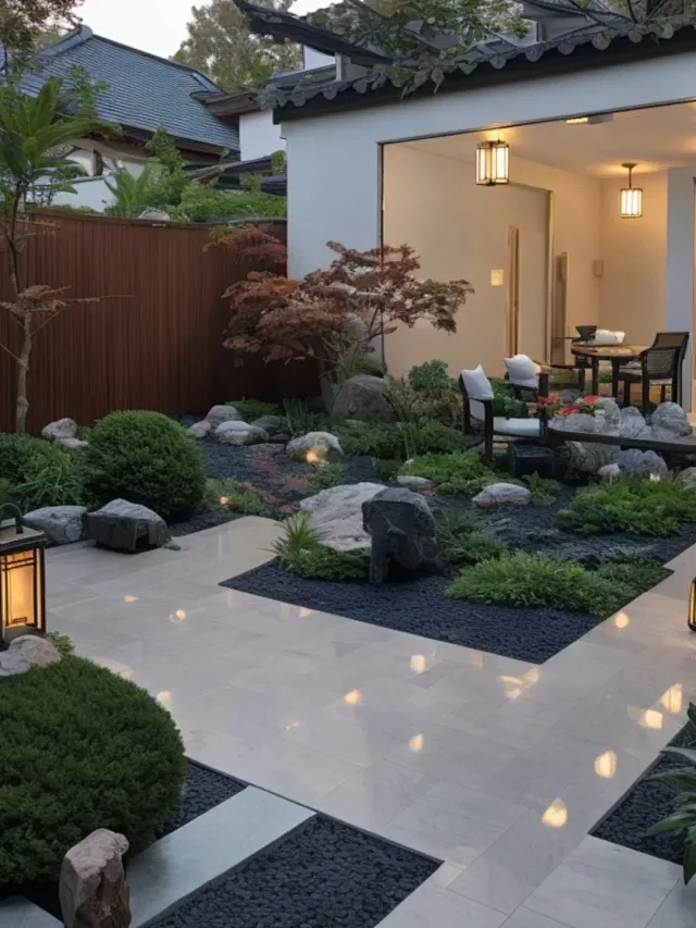 现代中式庭院丨带来素雅宁静的内心体验-花瓣网