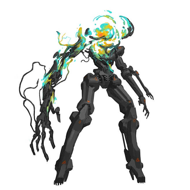 Robots for a canceled project, Falcon-花瓣网
